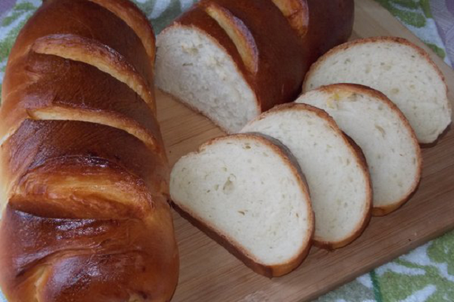 Батон молочный - рецепт в домашних условиях с фото